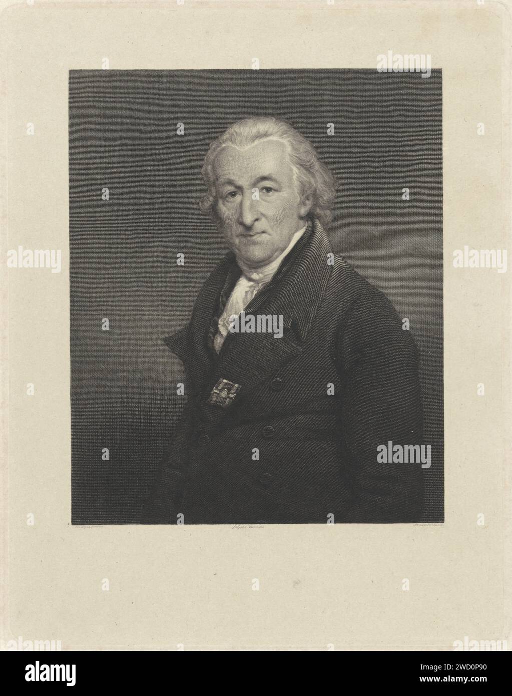 Portrait of Martinus van Marum, Willem van Senus, after Charles Howard ...