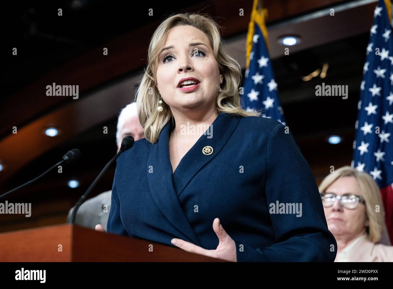 Washington, United States. 17th Jan, 2024. U.S. Representative Ashley ...