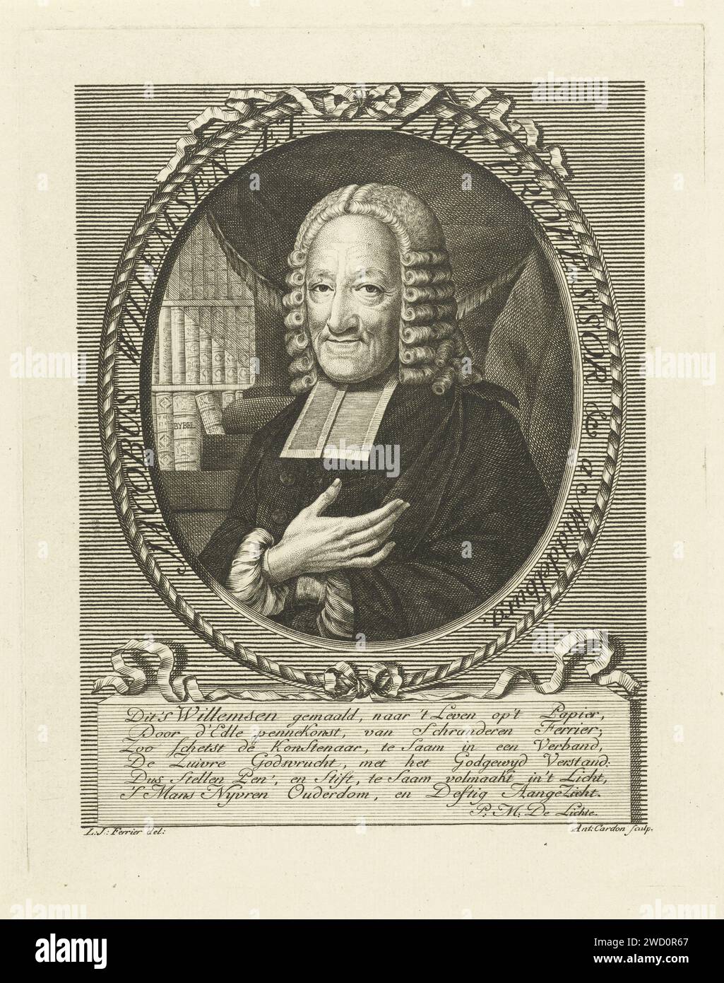 Portrait of Jacobus Willemsen at the age of 75, Antoine Alexandre ...