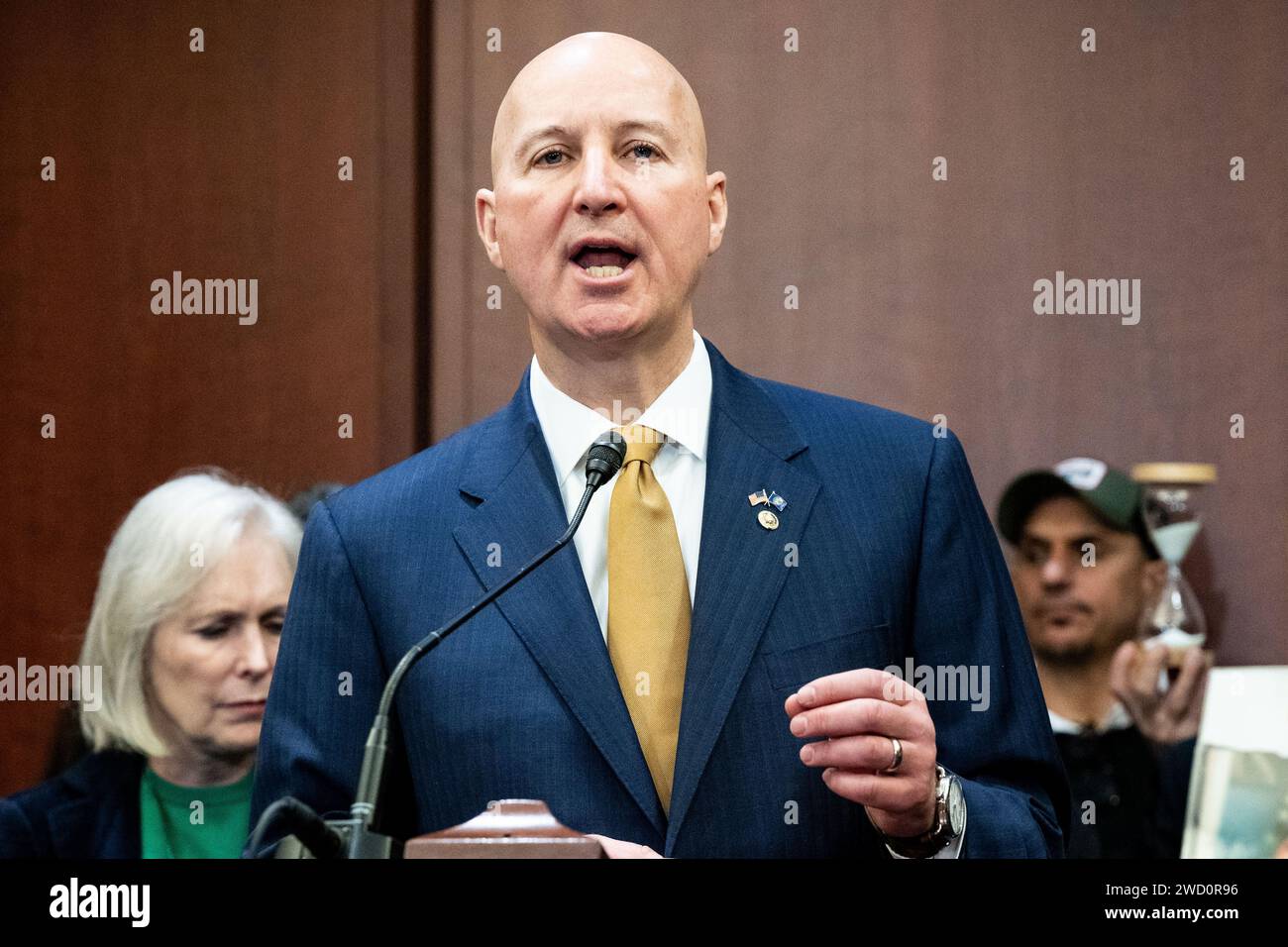 Washington, United States. 17th Jan, 2024. U.S. Senator Pete Ricketts ...