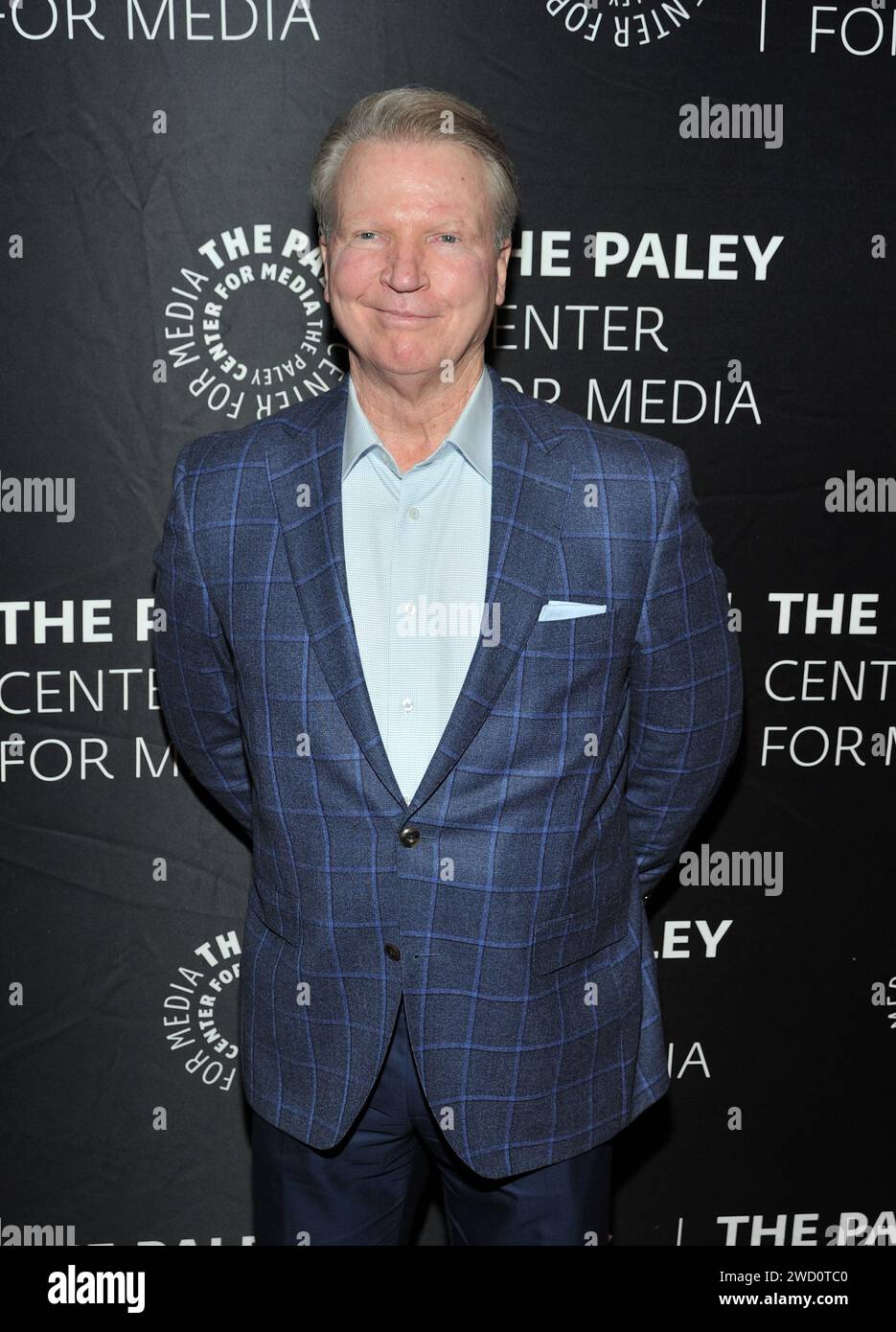 New York, USA. 17th Jan, 2024. Phil Simms attends Kicking Off Super ...