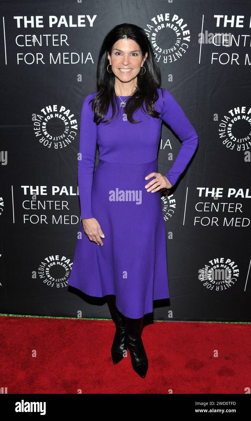 New York, USA. 17th Jan, 2024. Maureen Reidy attends Kicking Off Super ...