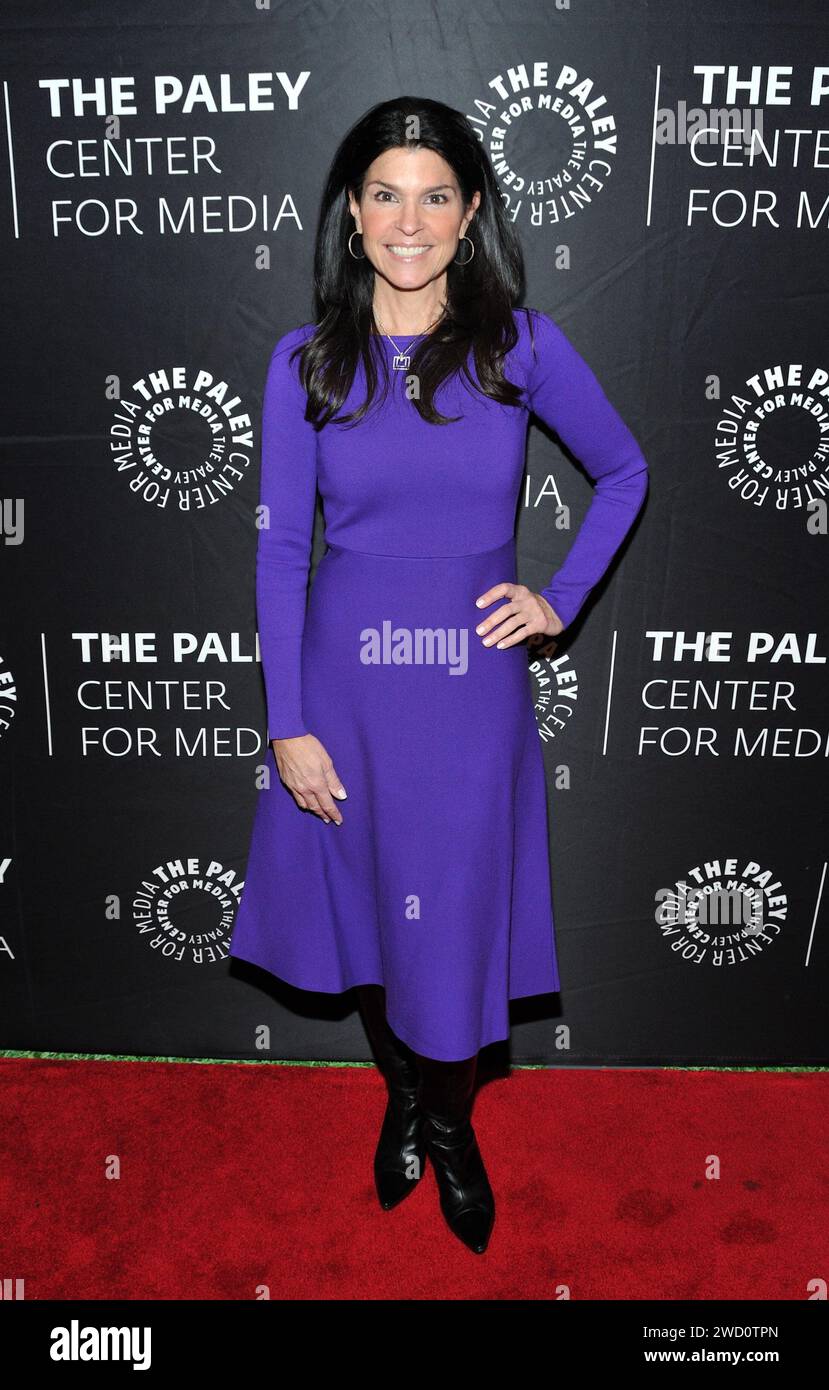New York, USA. 17th Jan, 2024. Maureen Reidy attends Kicking Off Super ...