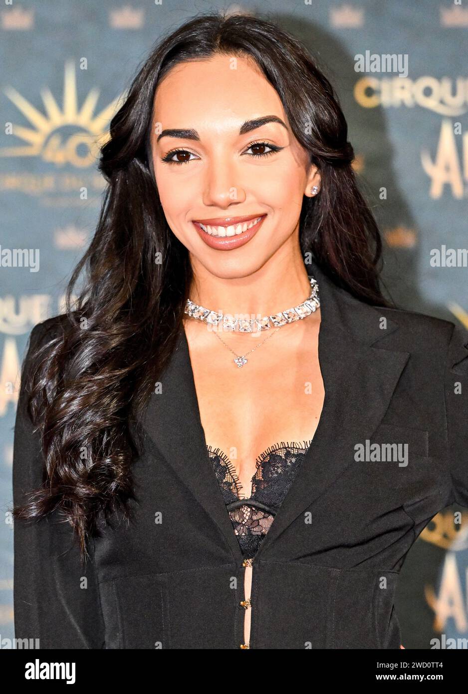 London, UK. 17th Jan, 2024. Michelle Tsiakkas on the Red Carpet ...