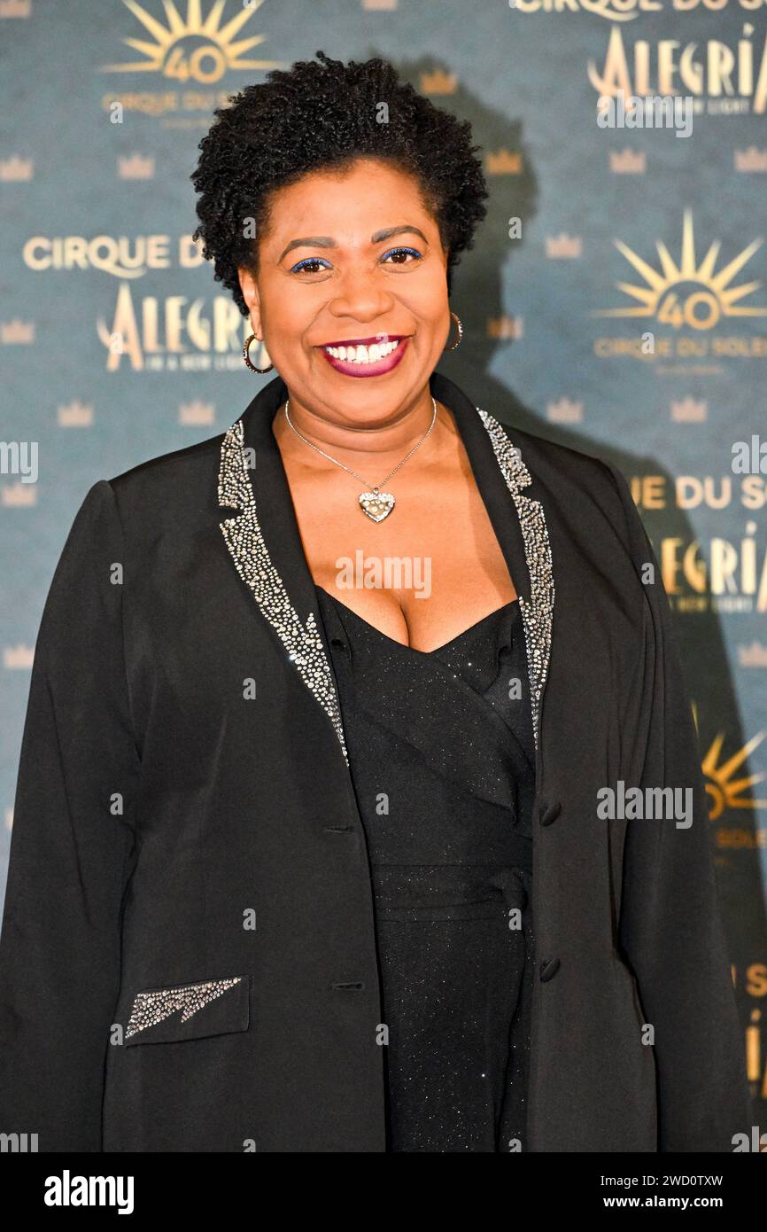 London, UK. 17th Jan, 2024. Brenda Edwards on the Red Carpet arrivals ...