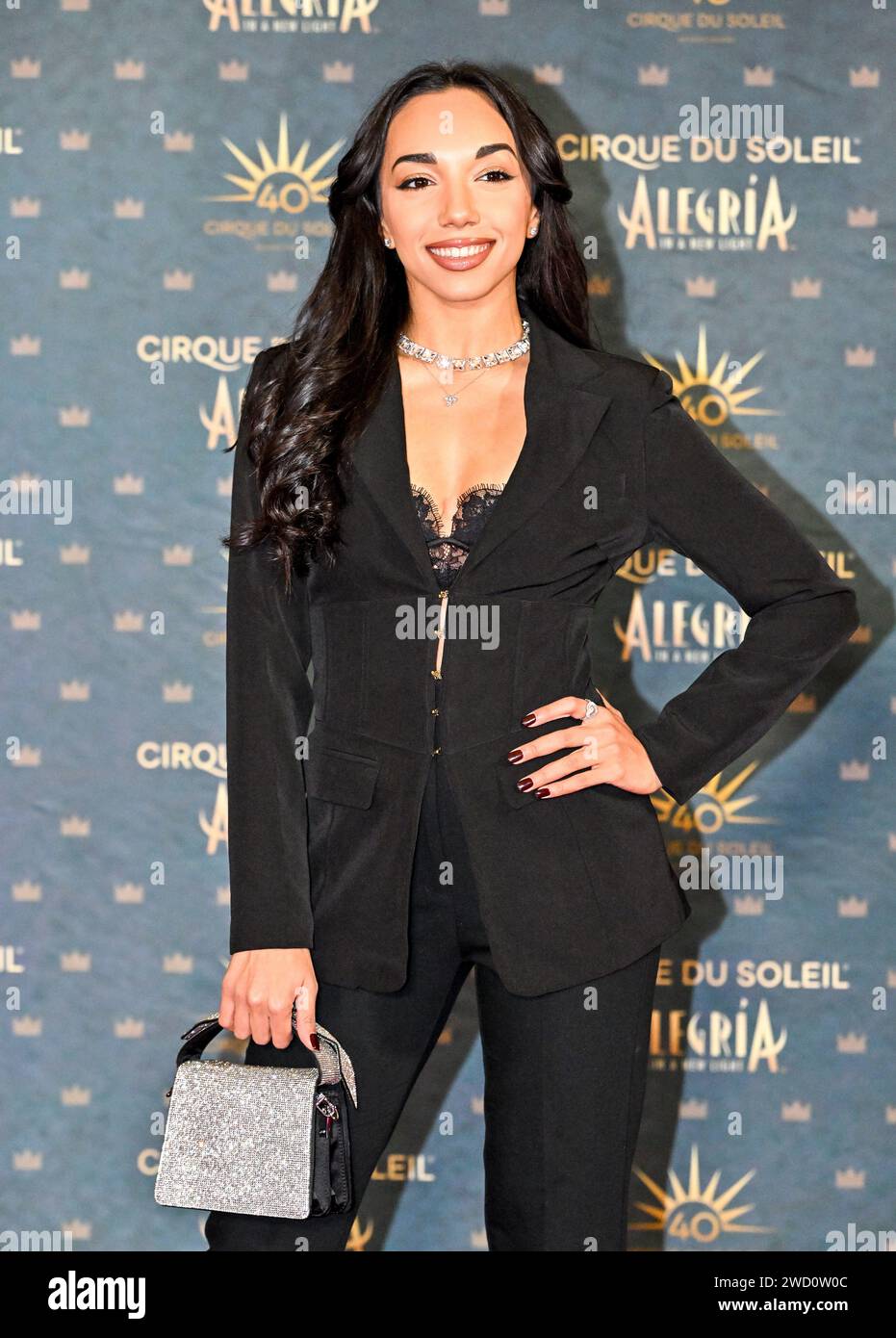 London, UK. 17th Jan, 2024. Michelle Tsiakkas on the Red Carpet ...