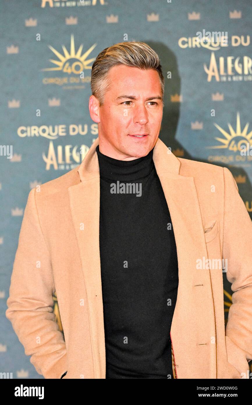 London, UK. 17th Jan, 2024. Matt Evers on the Red Carpet arrivals for ...