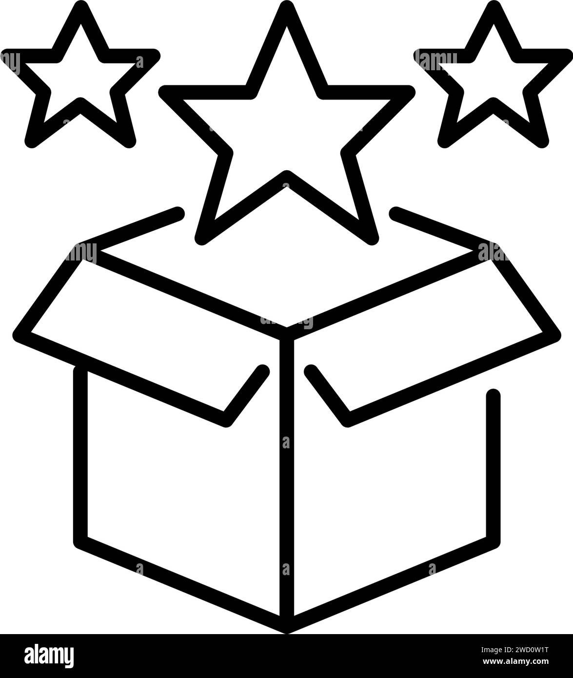 Order with good reviews. Premium stars rating. Pixel perfect icon Stock ...