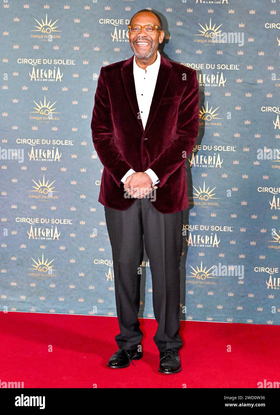 London, UK. 17th Jan, 2024. Sir Lenny Henry on the Red Carpet arrivals ...