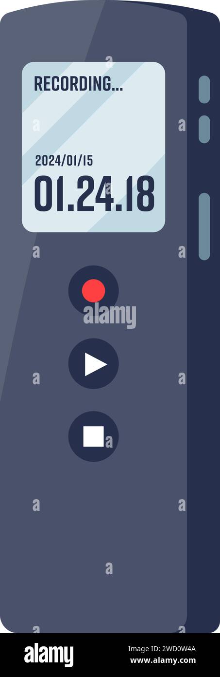 voice recorder.Vector art that is easy to edit Stock Vector Image & Art ...