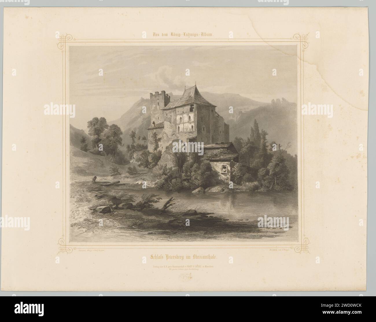 Steel engraving by riegel hi-res stock photography and images - Alamy