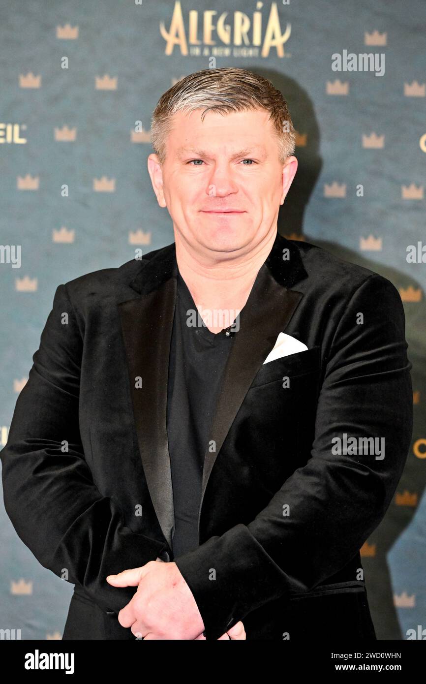 London, UK. 17th Jan, 2024. Ricky Hatton on the Red Carpet arrivals for ...