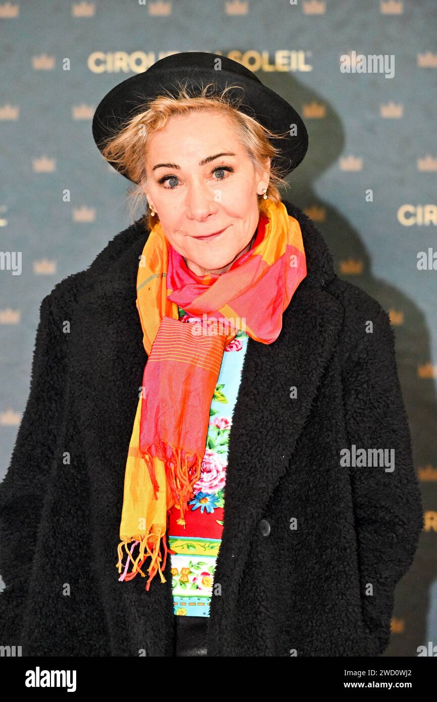 London, UK. 17th Jan, 2024. Zoe Wanamaker on the Red Carpet arrivals ...