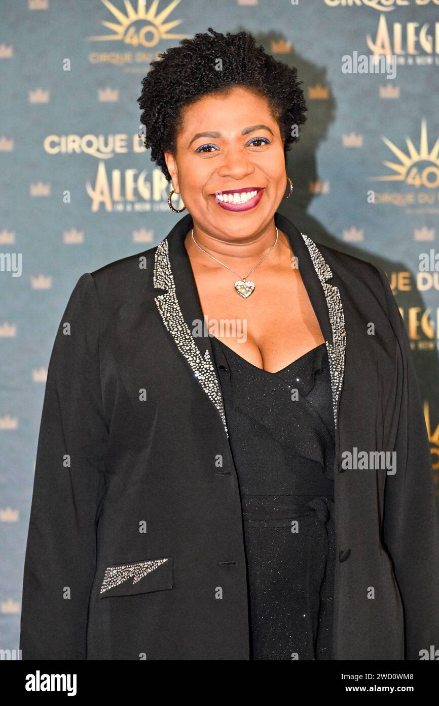 London, UK. 17th Jan, 2024. Brenda Edwards on the Red Carpet arrivals ...