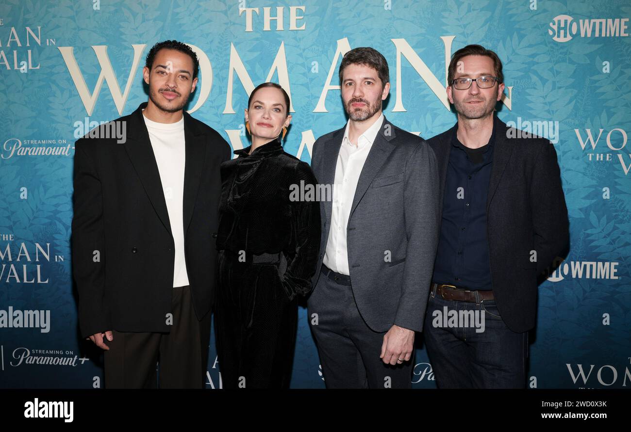 Daryl McCormack, from left, Ruth Wilson, Joe Murtagh and Simon Maxwell ...