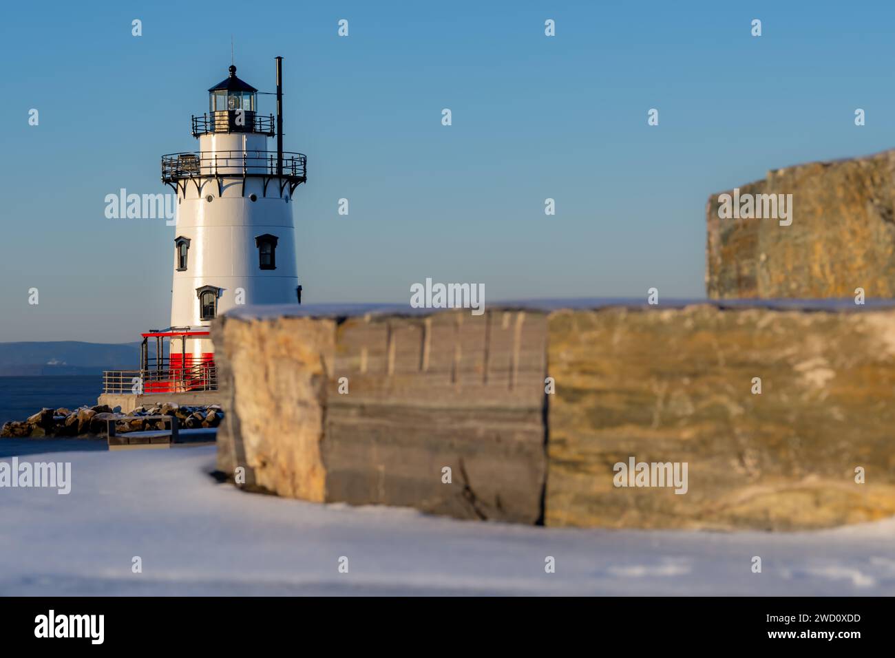 Tarrytown Light, AKA Kingsland Point Light and Sleepy Hollow Light ...