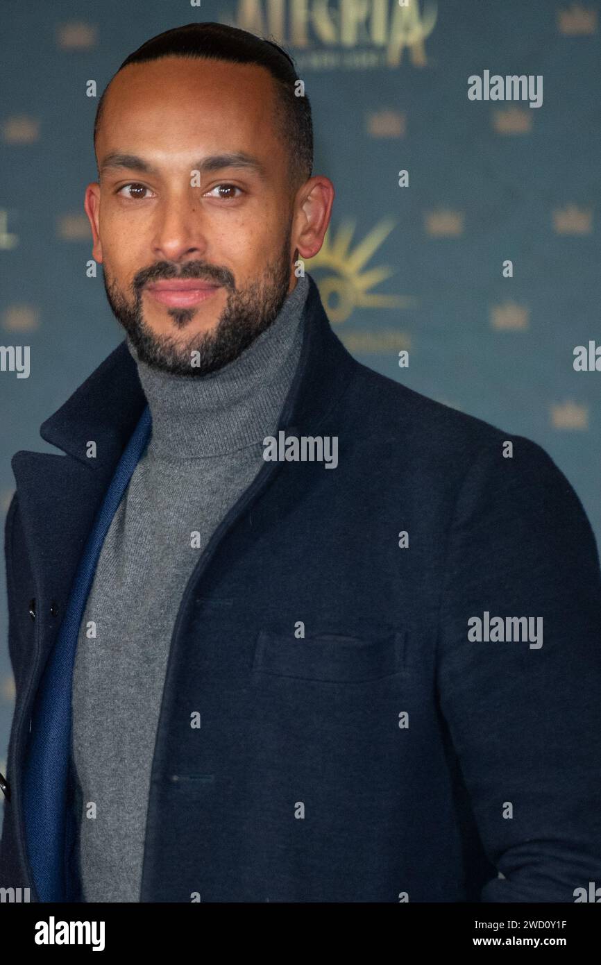 London, UK. 17 Jan, 2024. Pictured: Theo Walcott attends The European ...