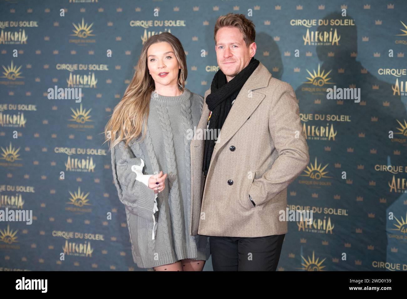 London, UK. 17 Jan, 2024. Pictured: Candice Brown (L), Nicky Mercer ...