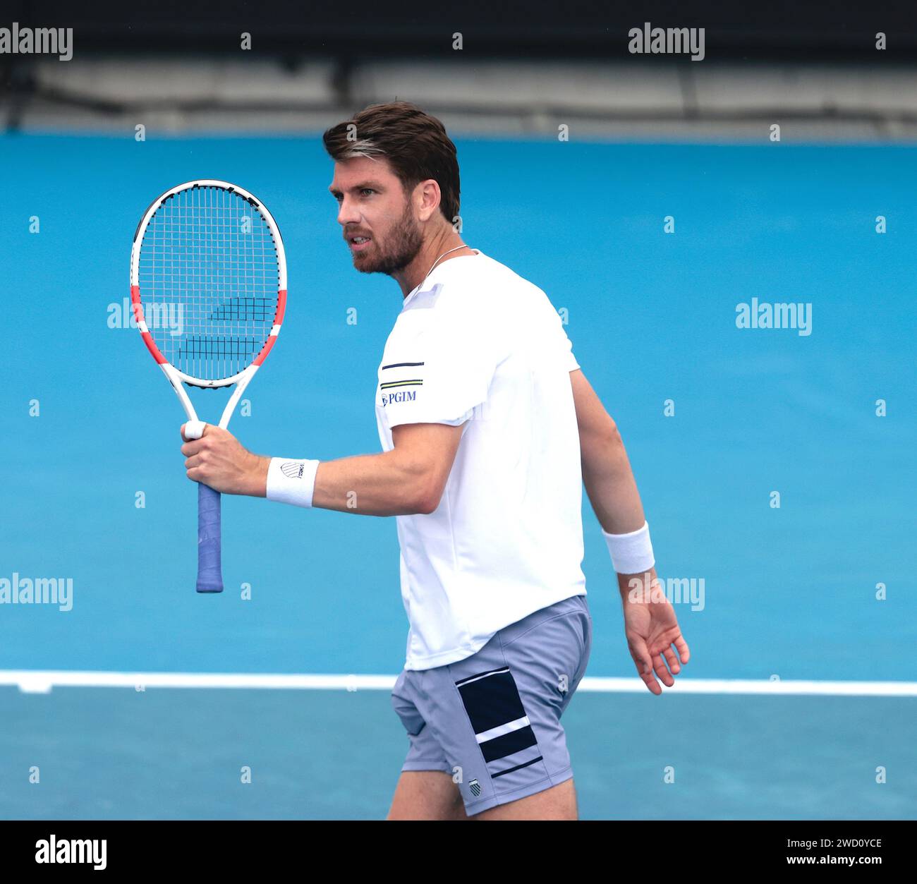 Melbourne, Australia, 18th Jan, 2024. Tennis player Cameron Norrie from ...