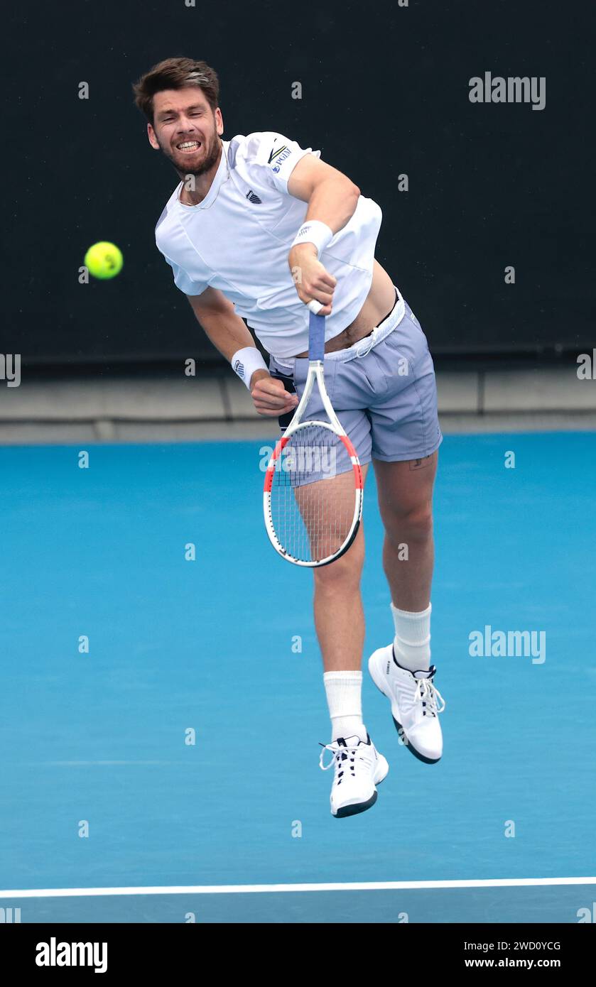 Melbourne, Australia, 18th Jan, 2024. Tennis player Cameron Norrie from ...