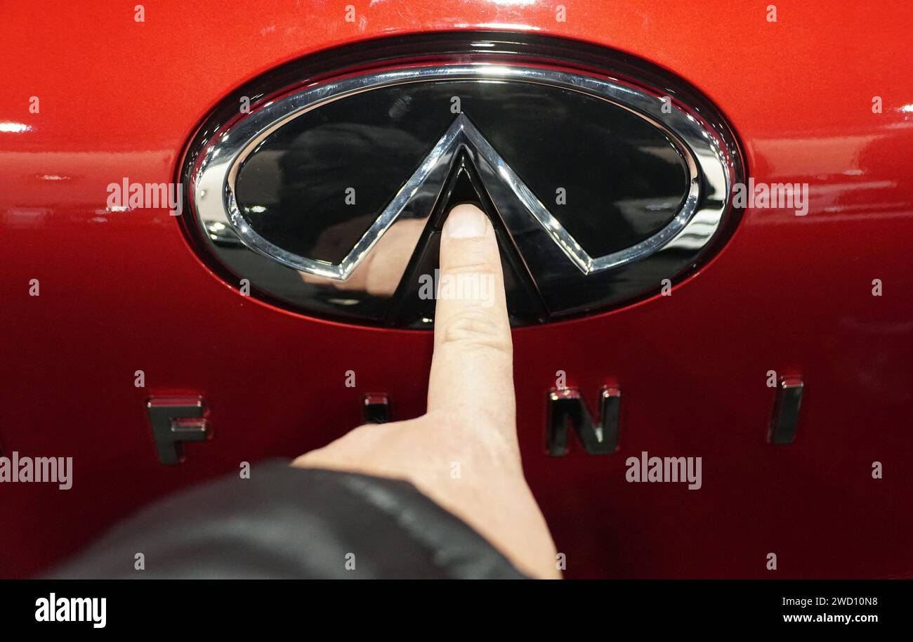 Philadelphia, Pennsylvania, U.S - January 14, 2024 - The hidden trunk ...