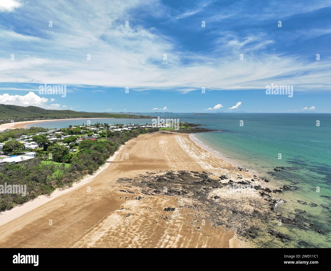 Drone view australian beach hi-res stock photography and images - Alamy