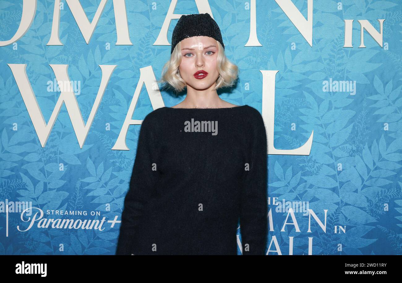 Alina Timo attends the premiere of "The Woman in the Wall" at ...