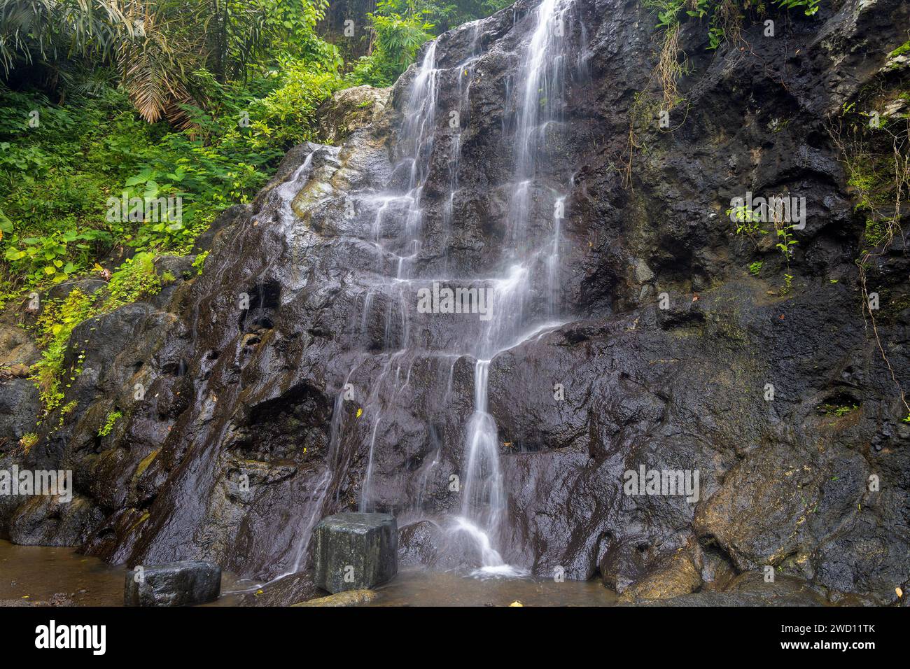 Gembleng Waterfall in Bali Island, Indonesia Stock Photo - Alamy