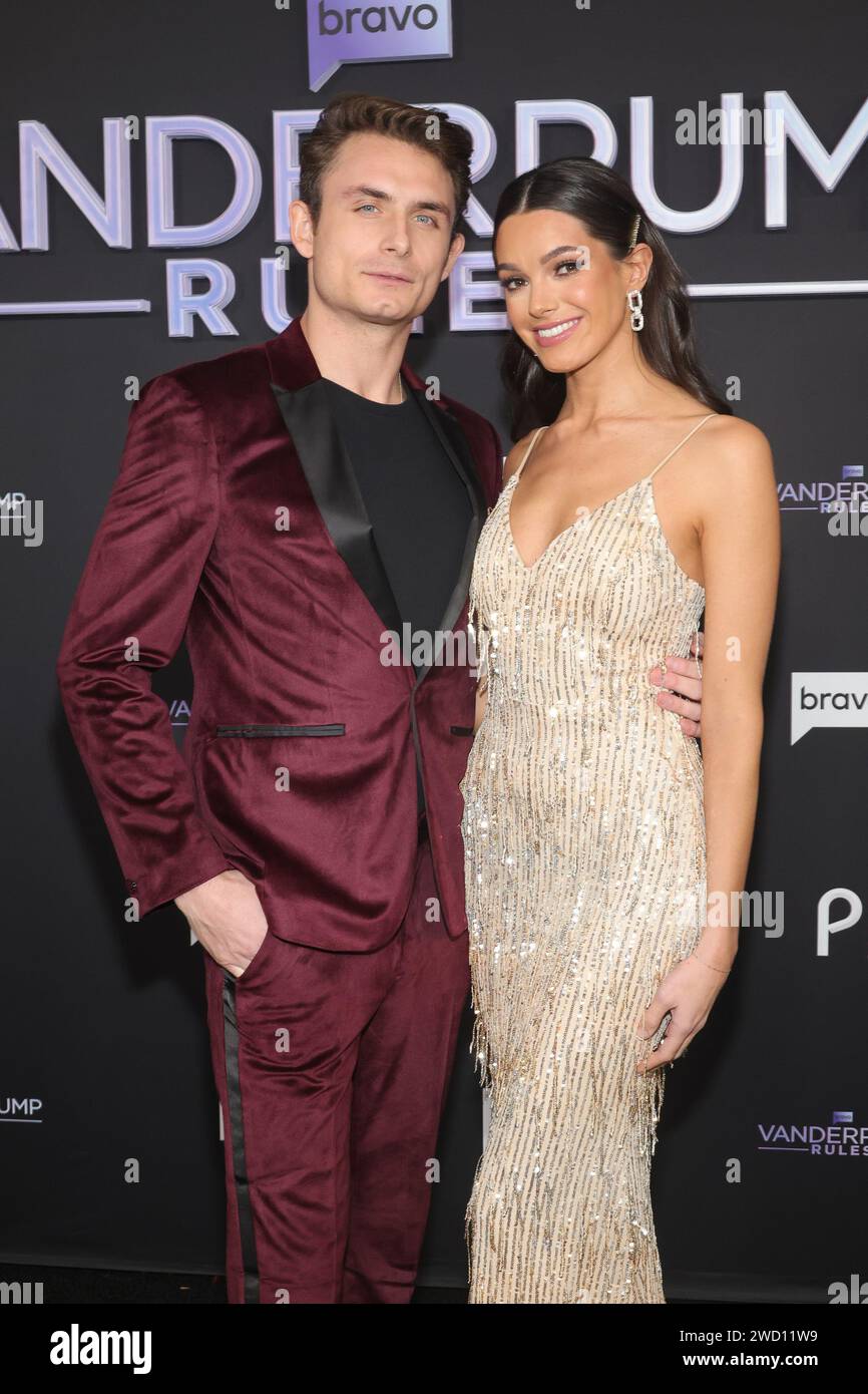 Los Angeles, Ca. 17th Jan, 2024. James Kennedy and Ally Lewber at the ...