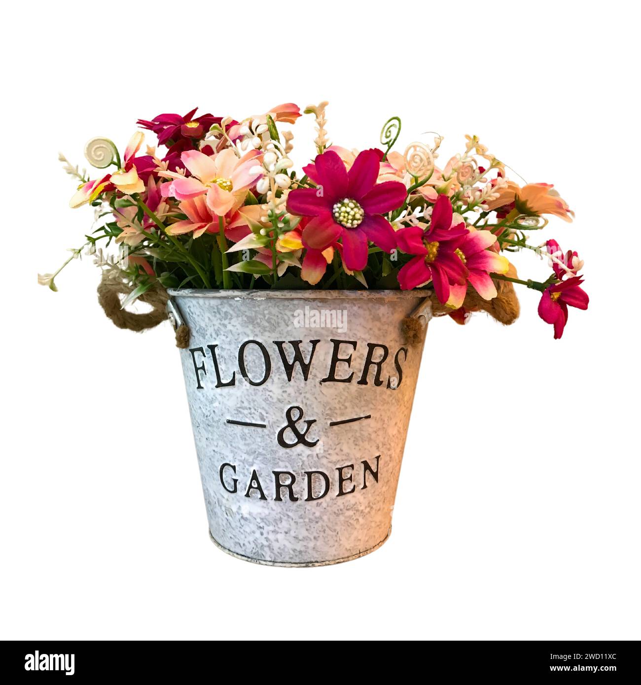 Artificial tree plant on Cut Out Stock Images & Pictures - Alamy