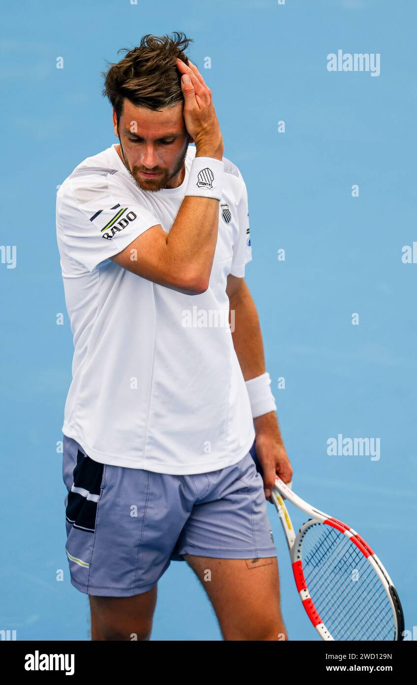 Melbourne, Australia, 18th Jan, 2024. Tennis player Cameron Norrie from ...