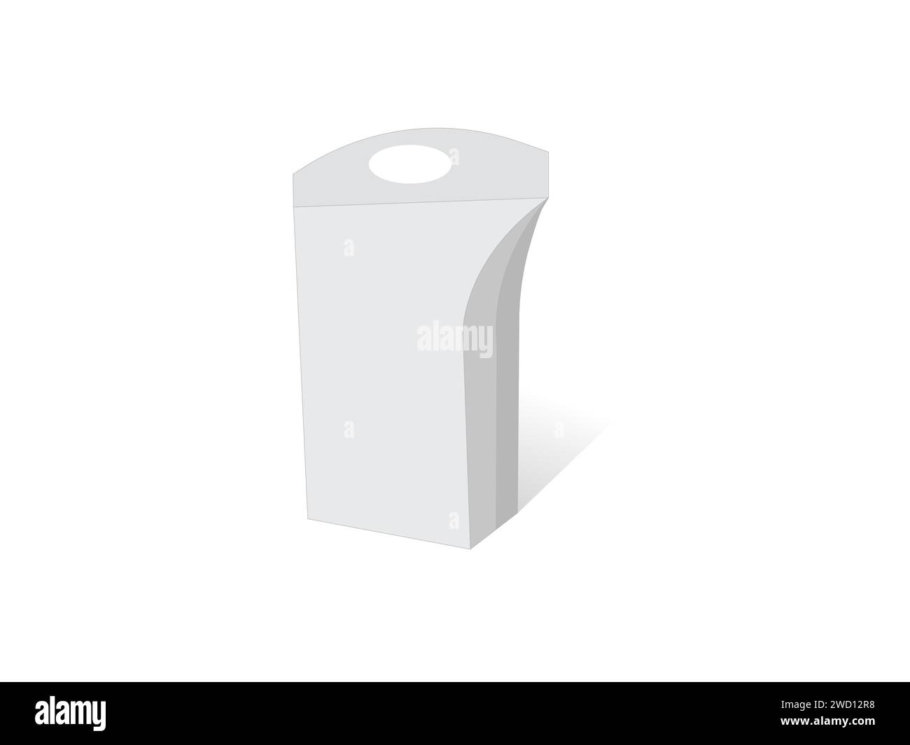 Large Gift Box, Cricut Silhouette, Gift Box, 3d box, Vector File Stock ...