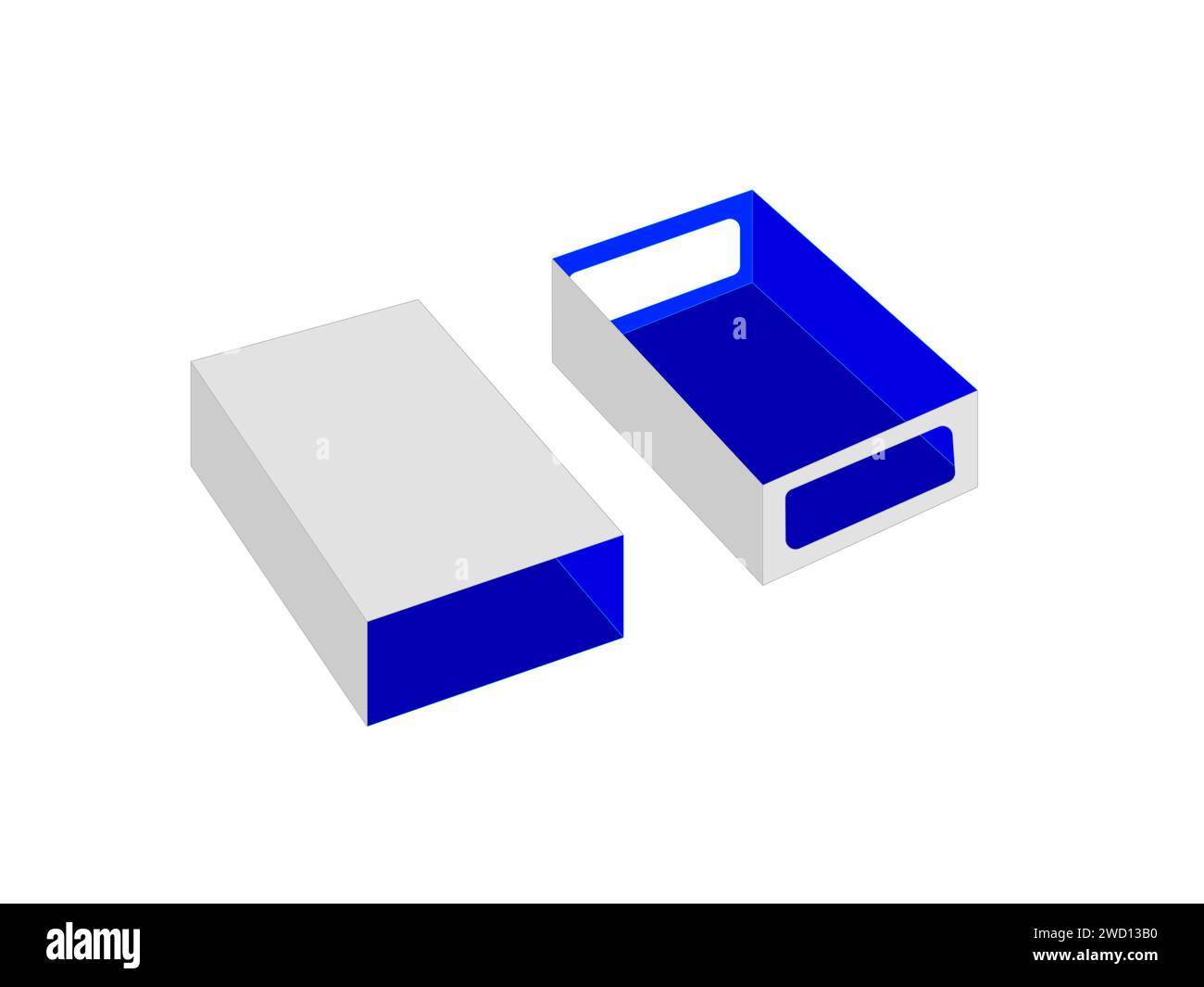 Shoe Box, Match Box, 3d box, Editable Vector File Stock Vector Image ...