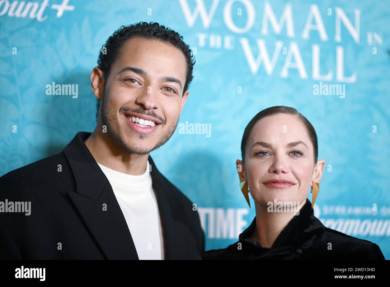New York, USA. 17th Jan, 2024. (L-R) Ruth Wilson and Daryl McCormack attend 'The Woman in the ...