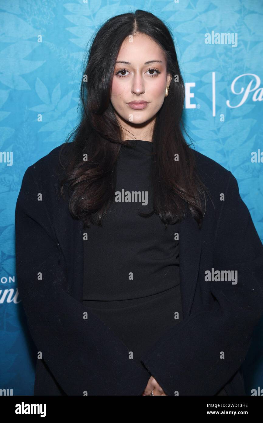New York, USA. 17th Jan, 2024. Eden Masliah attends 'The Woman in the ...