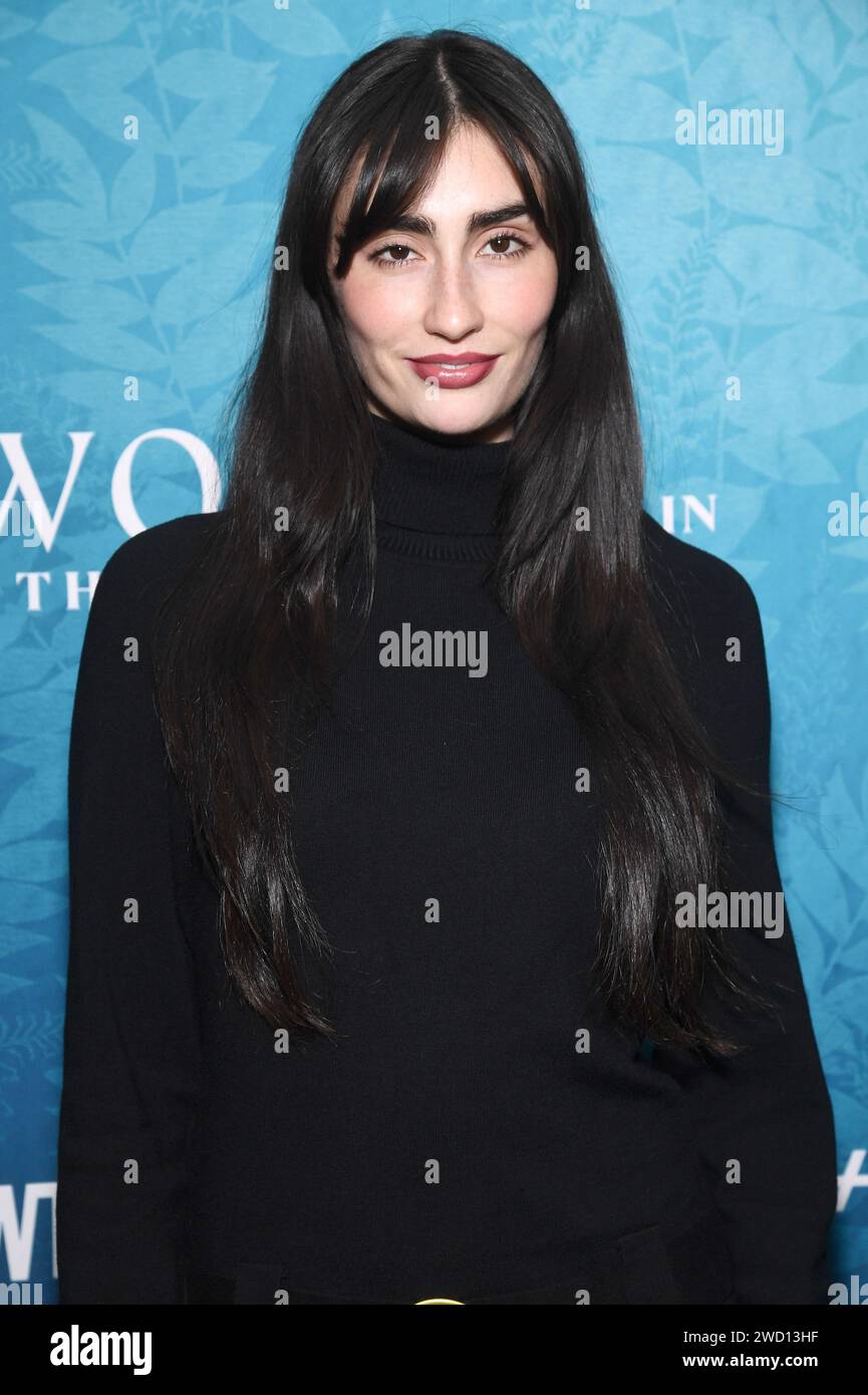 New York, USA. 17th Jan, 2024. Vienna Skye attends 'The Woman in the Wall' Premiere Event at ...