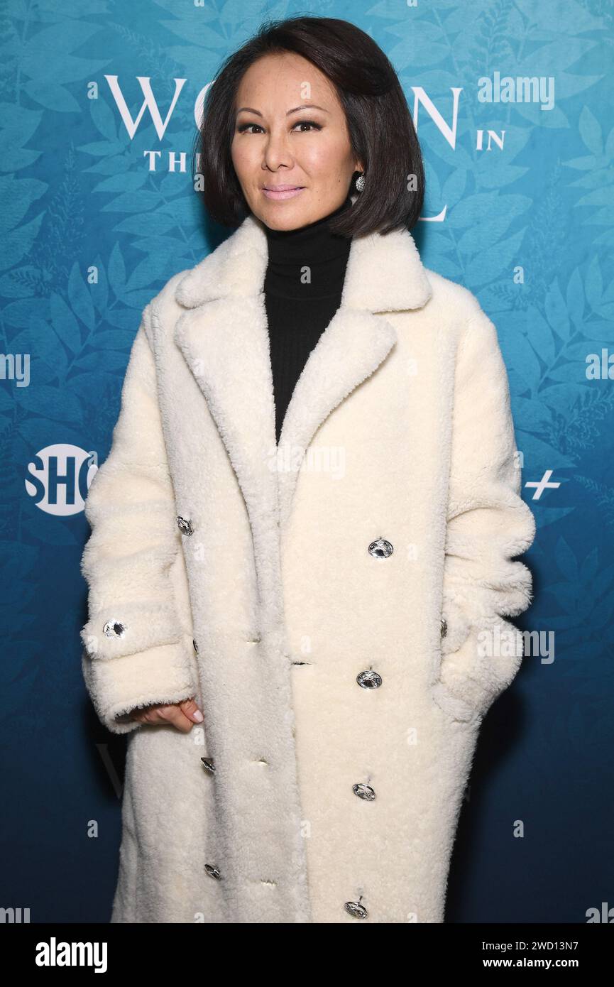 New York, USA. 17th Jan, 2024. Alina Cho attends 'The Woman in the Wall ...