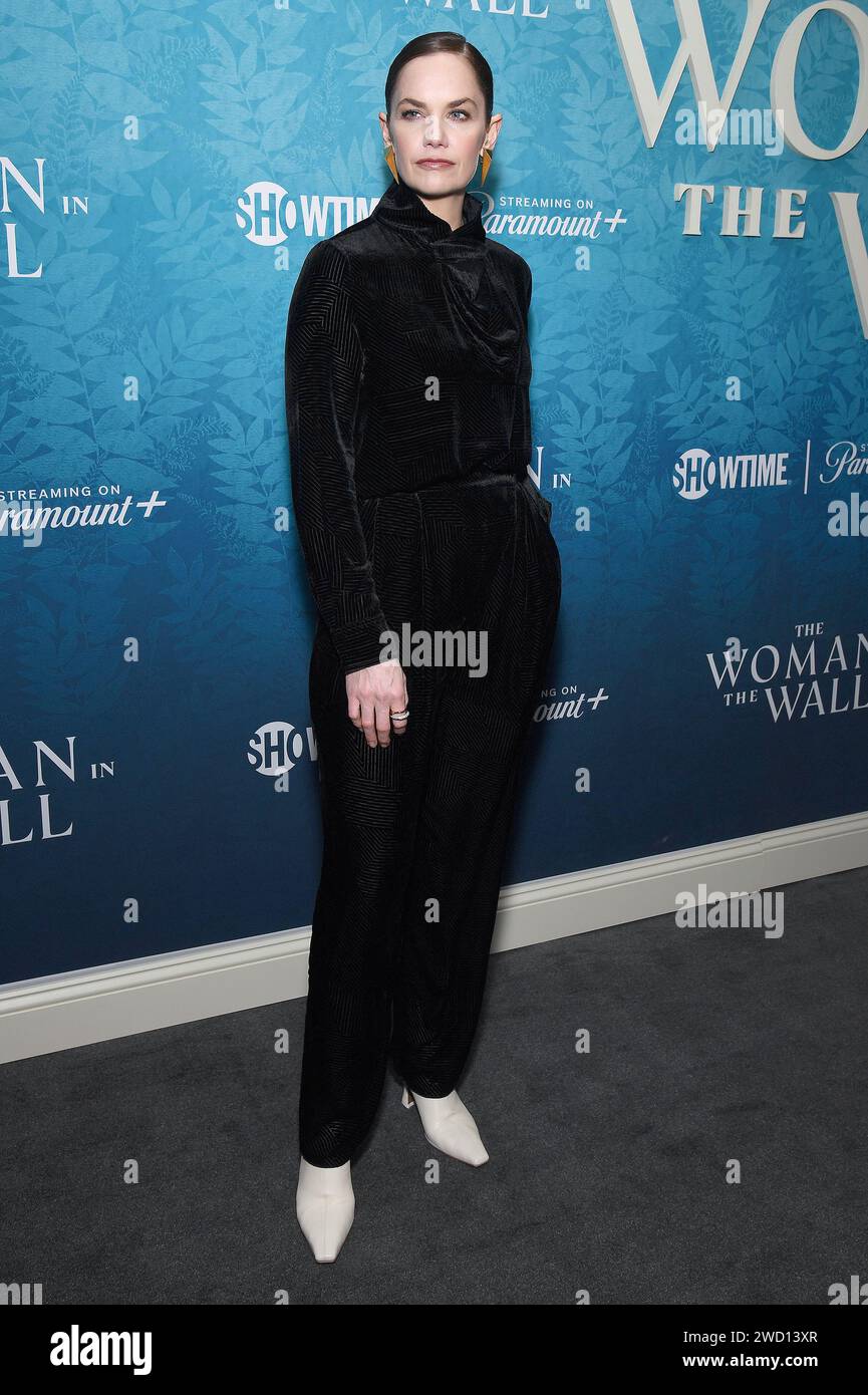 New York, USA. 17th Jan, 2024. Ruth Wilson attends 'The Woman in the ...