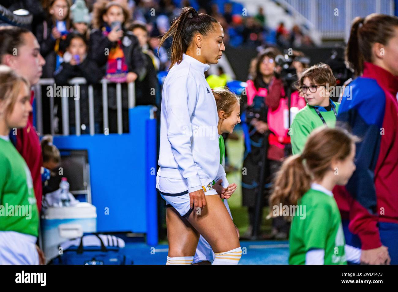 Leganes, Spain. 17th Jan, 2024. Kathellen Sousa of Real Madrid seen ...