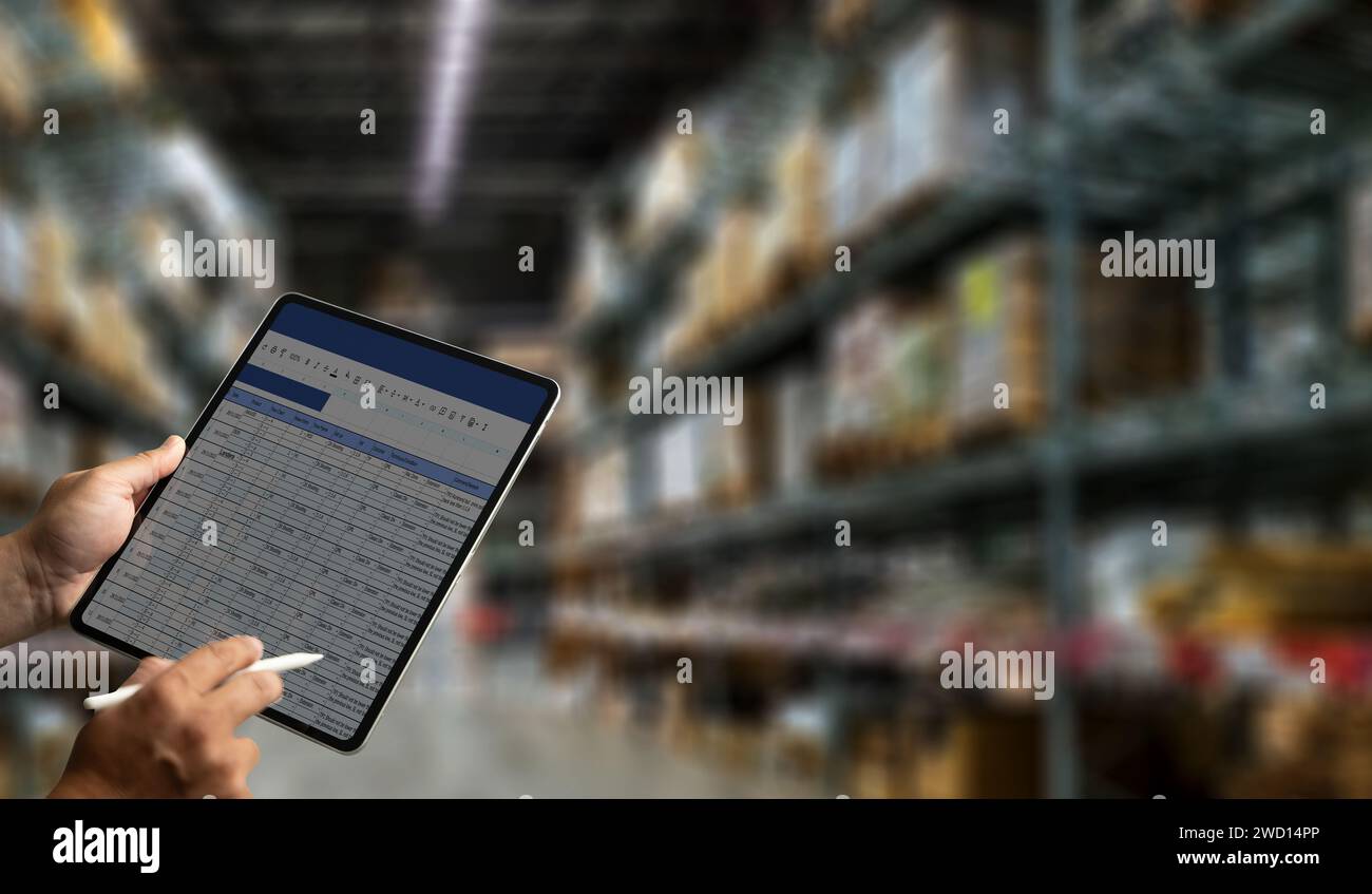 Inventory management software hi-res stock photography and images - Alamy