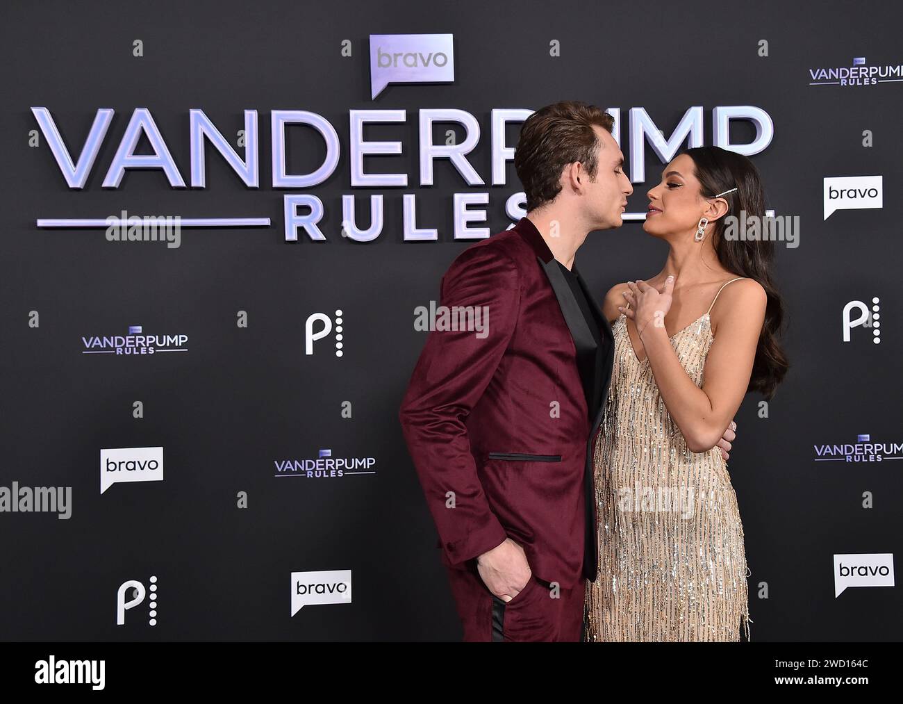 Hollywood, USA. 17th Jan, 2024. James Kennedy and Ally Lewber attends ...