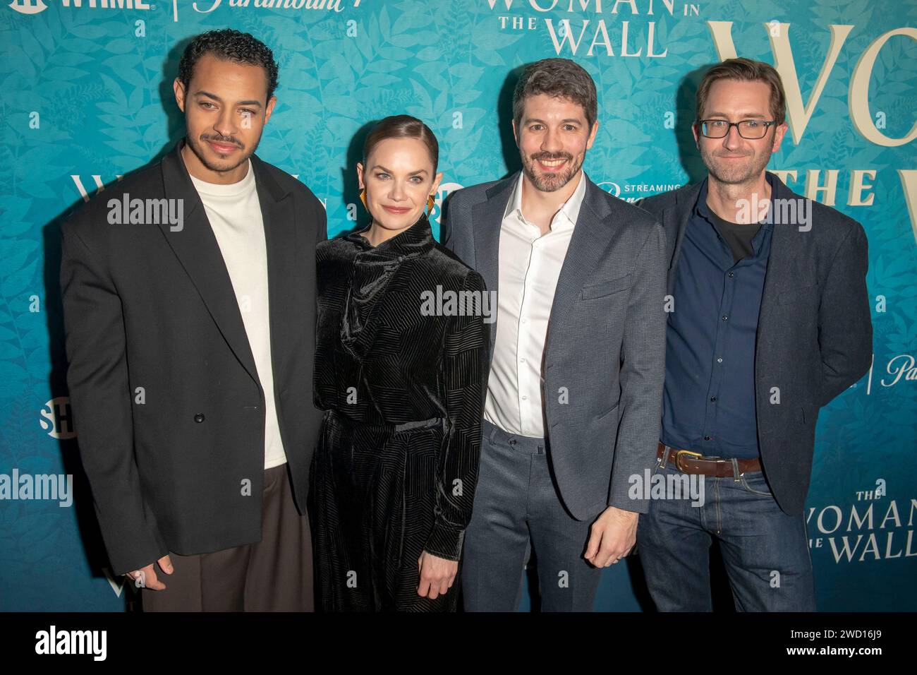 New York, United States. 17th Jan, 2024. (L-R) Daryl McCormack, Ruth ...