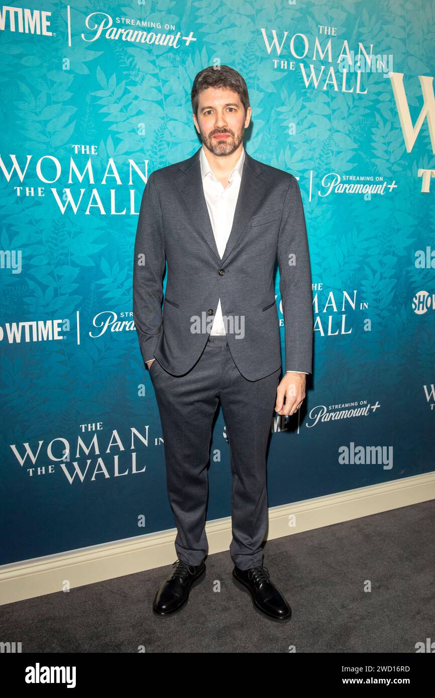 New York, United States. 17th Jan, 2024. Joe Murtagh attends 'The Woman ...
