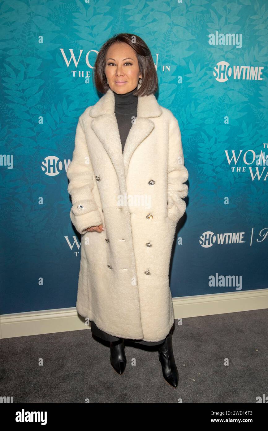 New York, United States. 17th Jan, 2024. Alina Cho attends 'The Woman ...