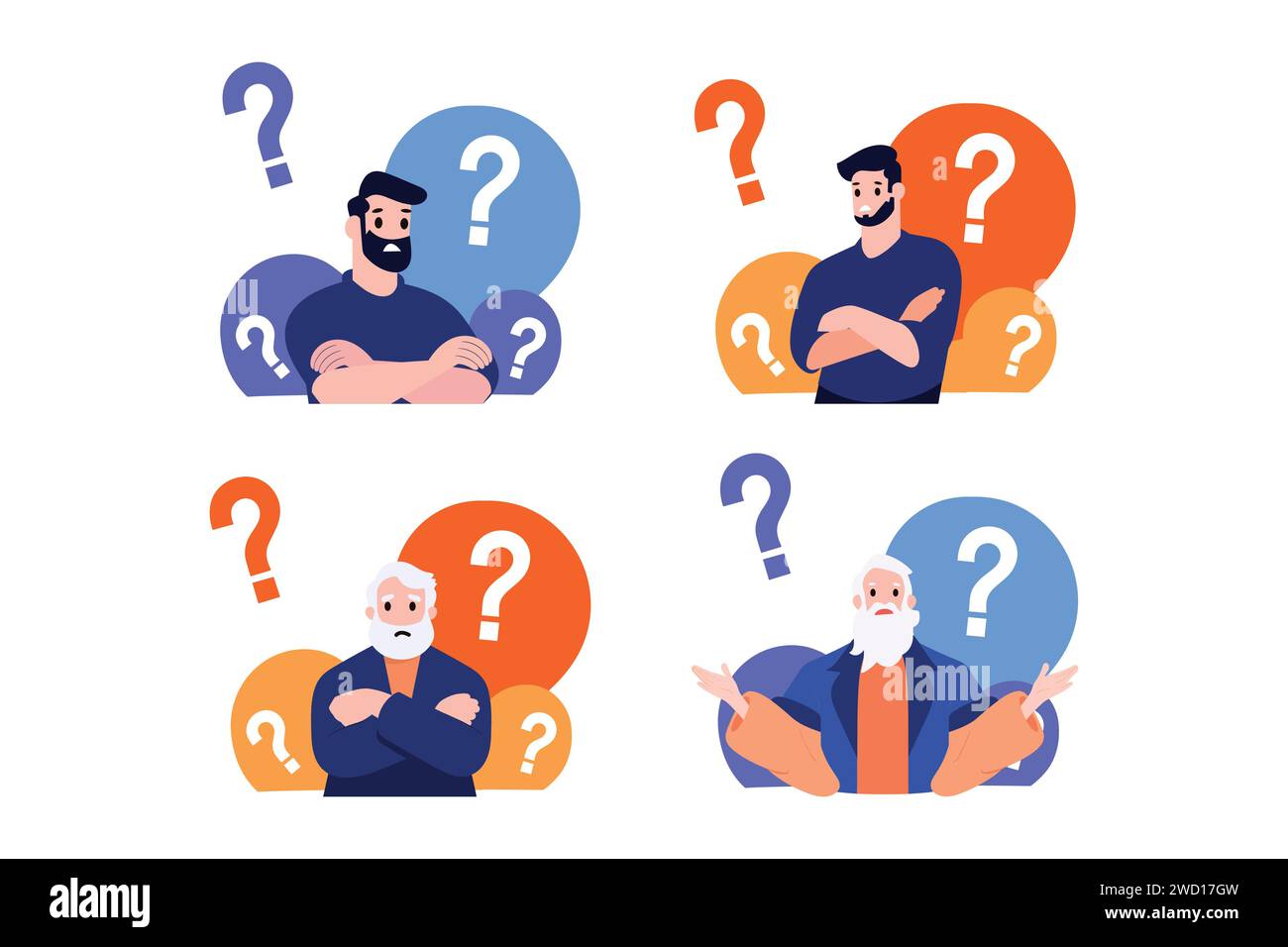 Disagreement expression Stock Vector Images - Alamy