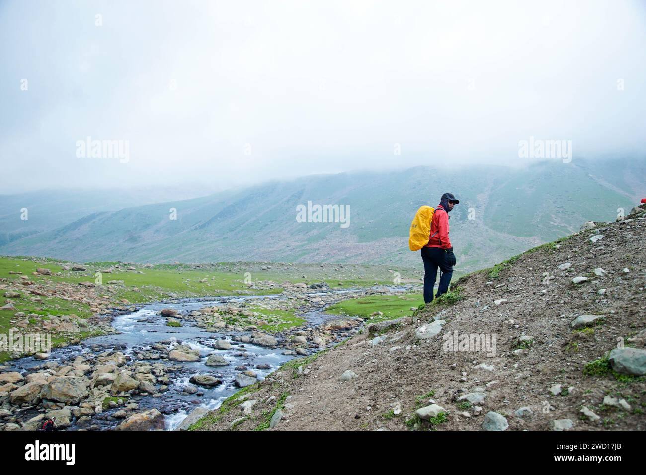 On one of beautiful hiking trek at Kashmir, Great Lake. That lake at ...