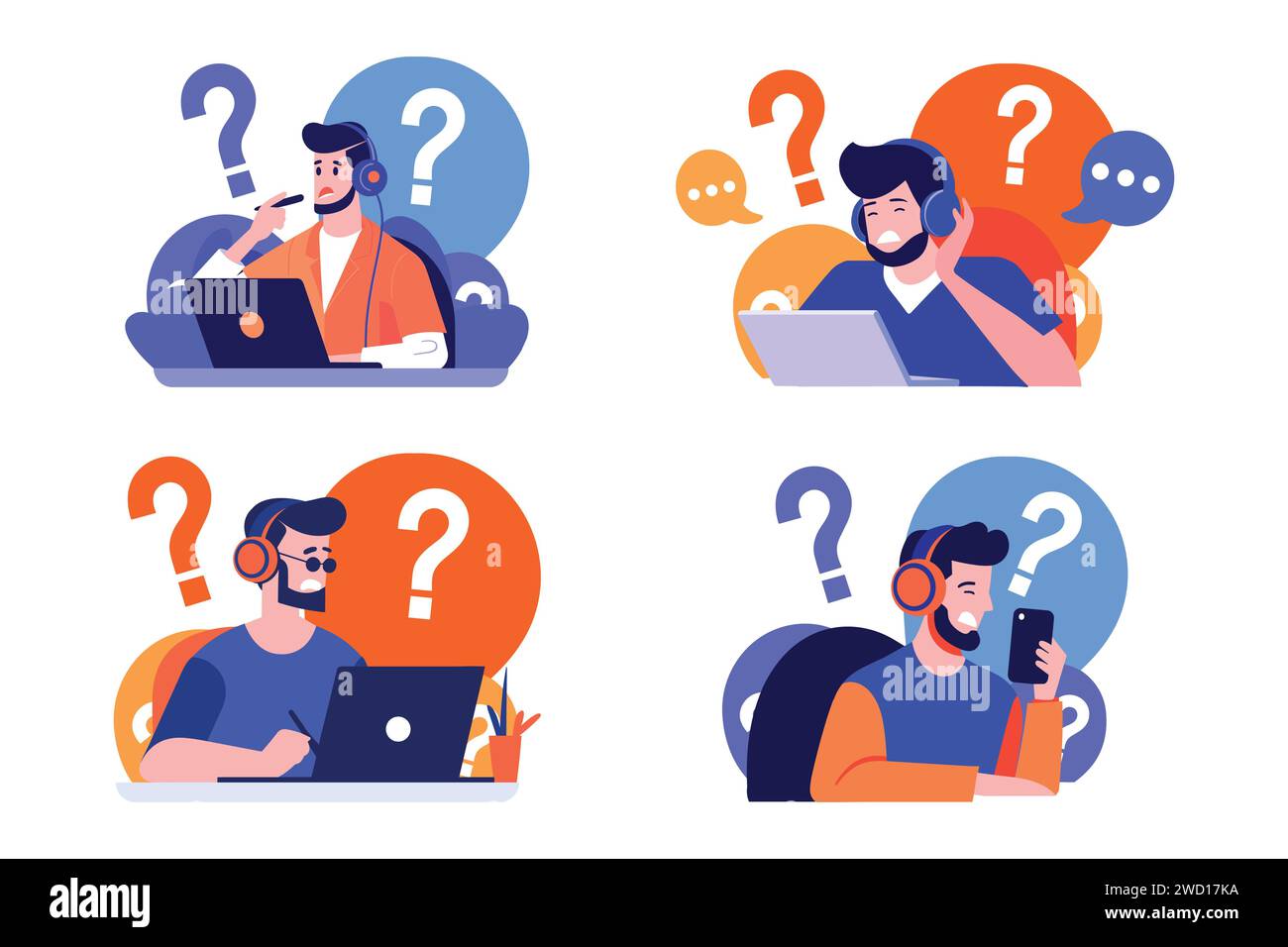 Collection centre Stock Vector Images - Alamy