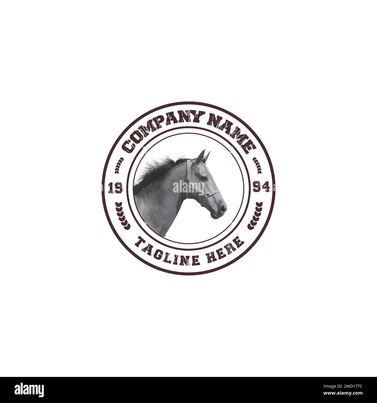 Vintage logo & t shirt design template Stock Vector Image & Art - Alamy