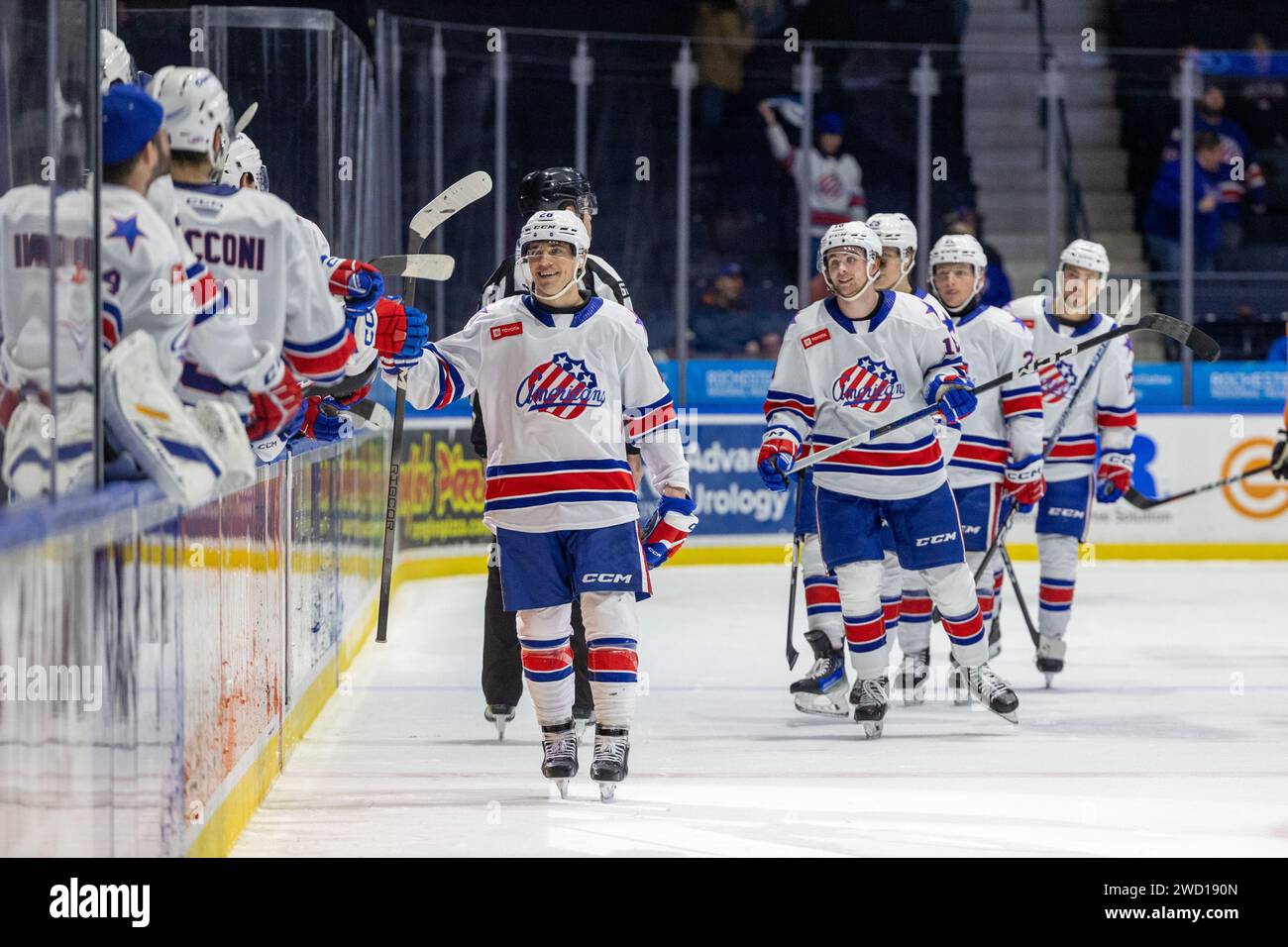 January 17th, 2024: Rochester Americans forward Mason Jobst (26 ...