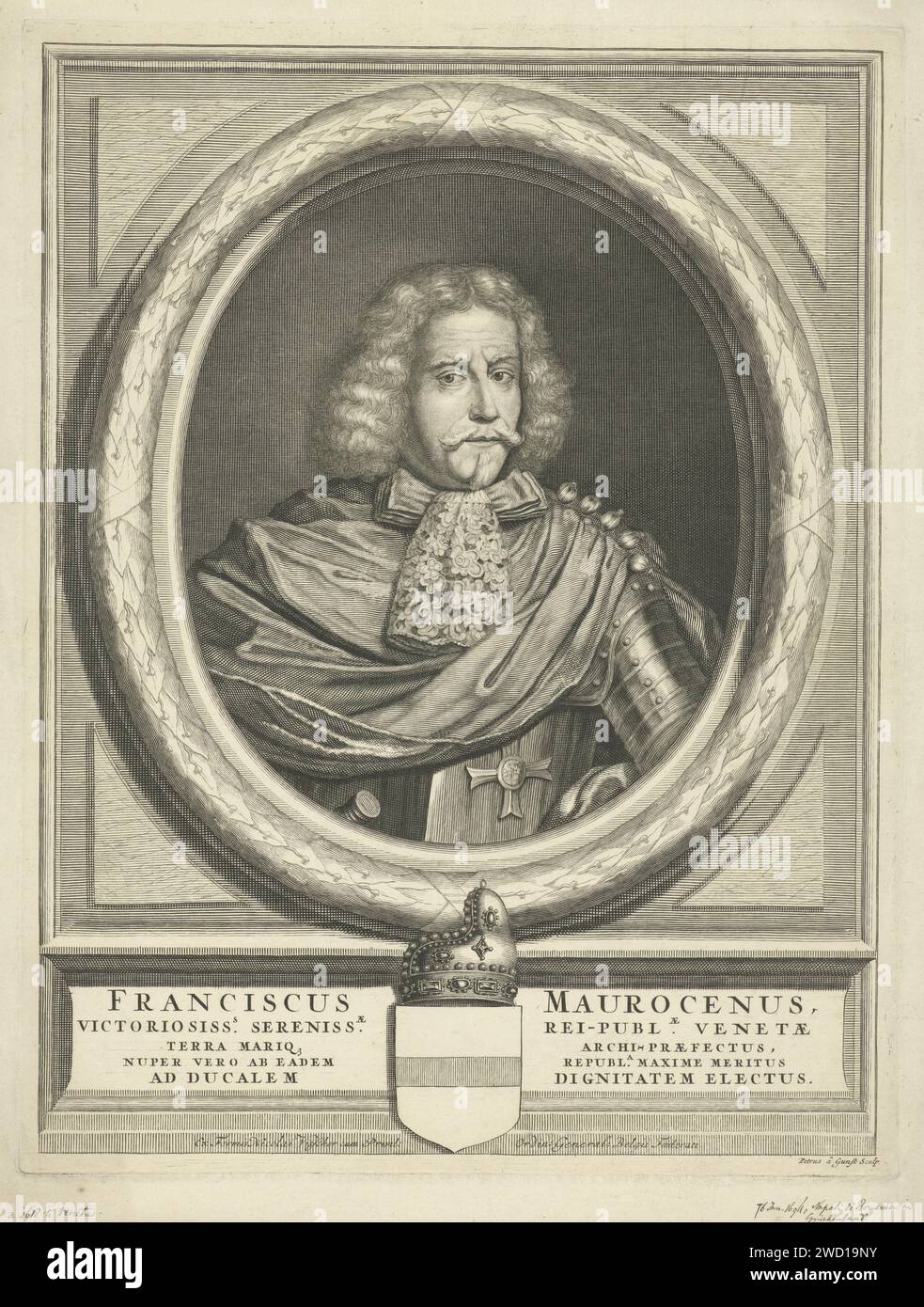 Portrait of Doge Francesco Morosini, Pieter van Gunst, 1659 - 1709 ...